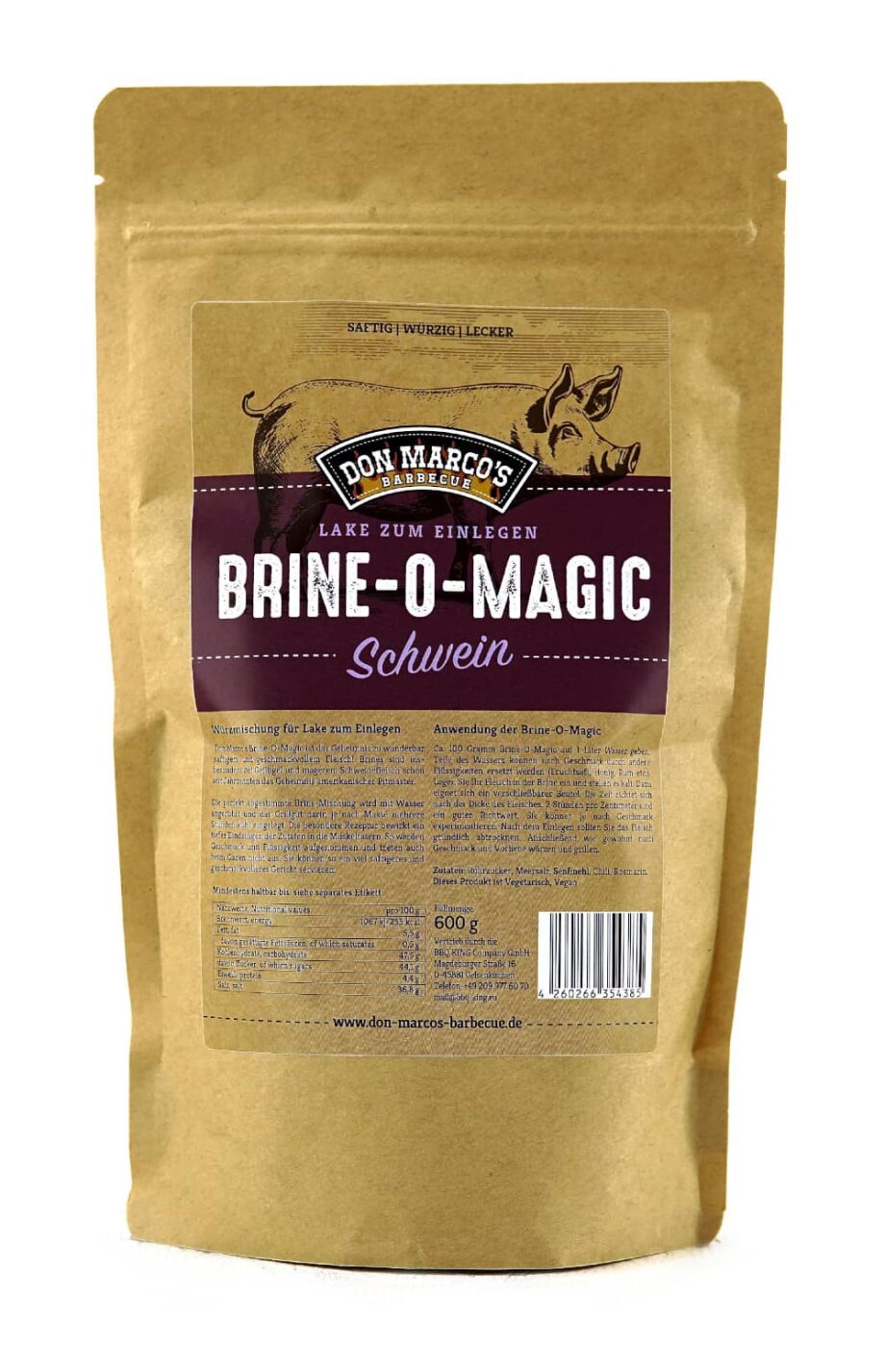 Brine-O-Magic Fisch - Don Marcos Barbecue Shop