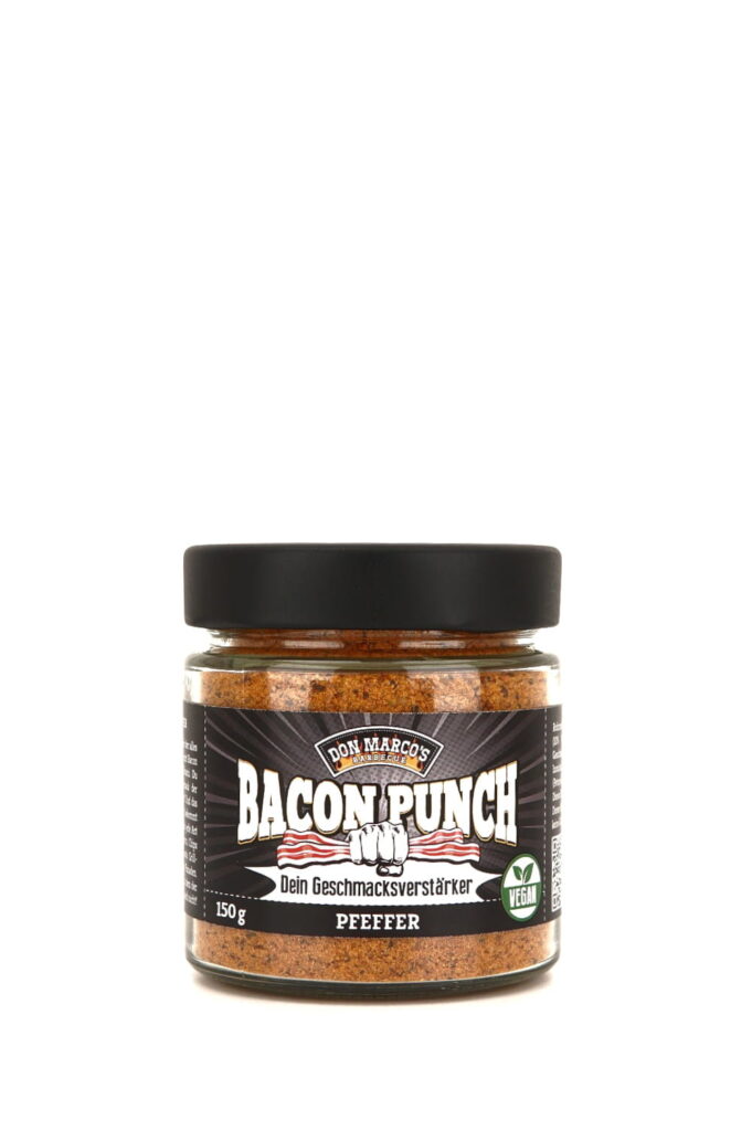 Bacon trifft Pfeffer | Vegan | Umami - Don Marcos Barbecue Shop